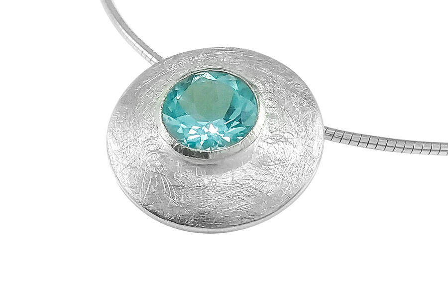 Silberschmuck mit echten Edelsteinen | Schmuckdesign | Aluna-Schmuck.